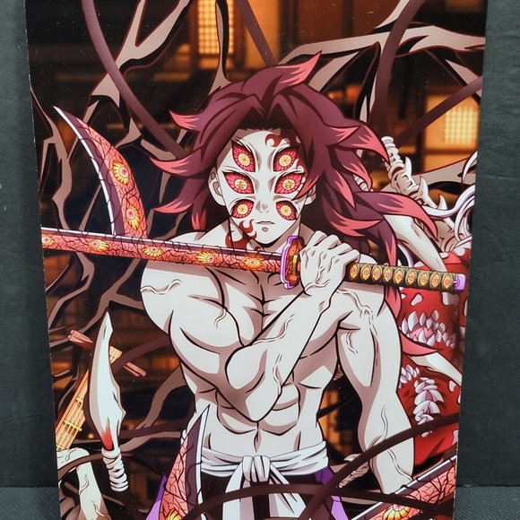 Art | Demon Slayer Kokushibo Anime Wall Photo Art Board Print 1175in X ...